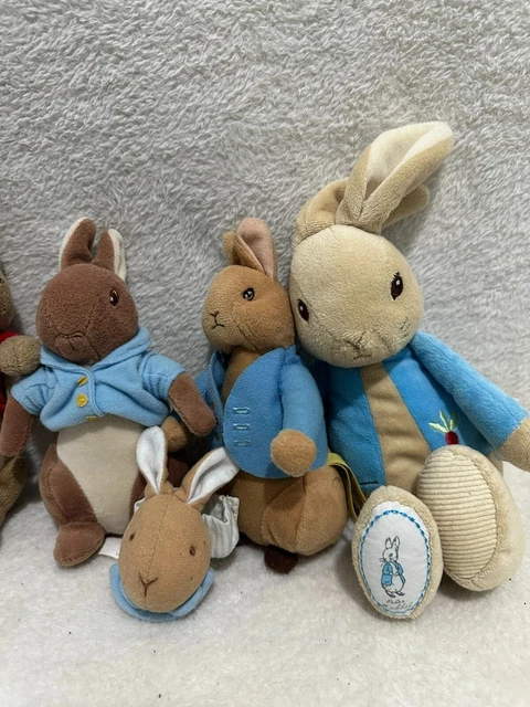 BEATRIX POTTER PETER Rabbit soft toy plush bundle £16.15 - PicClick UK
