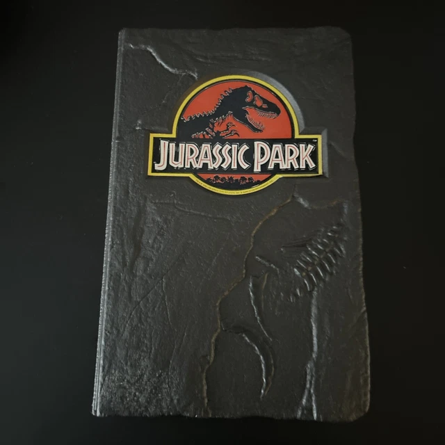 JURASSIC PARK VHS tape 1992 Limited Edition FOSSIL case + booklet ...
