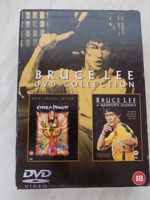 BRUCE LEE DVD Collection Enter the Dragon / A Warriors Journey WB ...