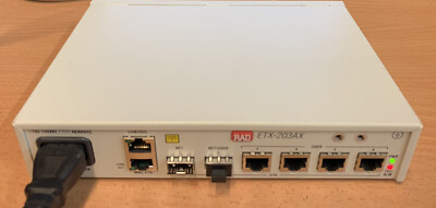 ETHERACCESS RAD ETX-203AX_SFR2/H/GE30/2SFP/4UTP EUR 39,90 - PicClick FR