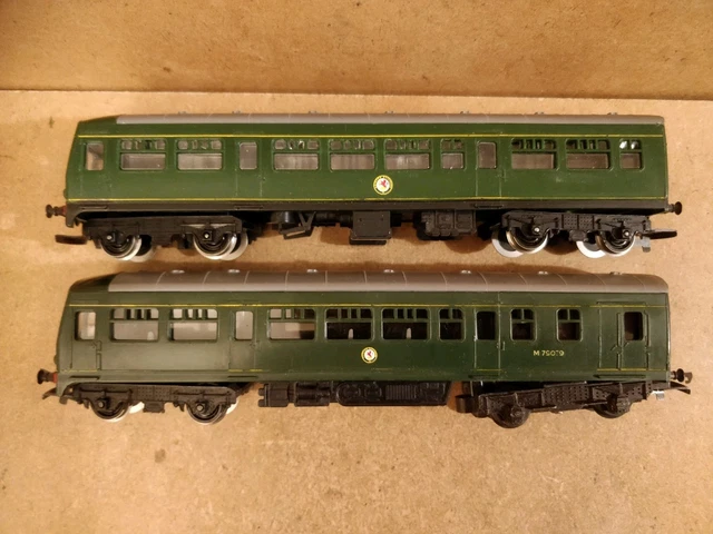 TRIANG HORNBY R157 Br Class 101 Dmu Diesel Locomotive 2 Car Set M79079 ...
