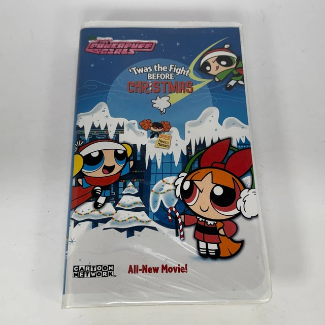THE POWERPUFF GIRLS Twas the Fight Before Christmas VHS Cartoon Network ...