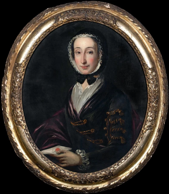 LARGE 18TH CENTURY Scottish Portrait Of Lady Elizabeth Carnegie ...
