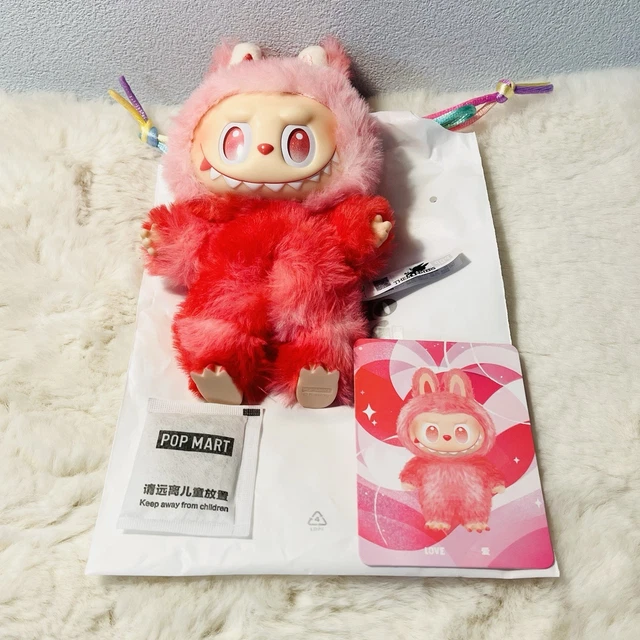 LABUBU DEVIL RED Figura Abierta Sin Usar Auténtico POP MART Juguete ...