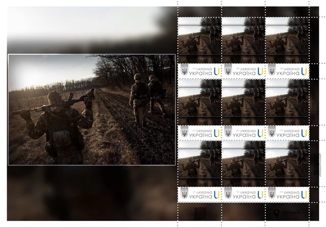 RARE STAMPS WAR in Ukraine 2022-2023 "Ukrainian defenders"🇺🇦 £19.02 ...