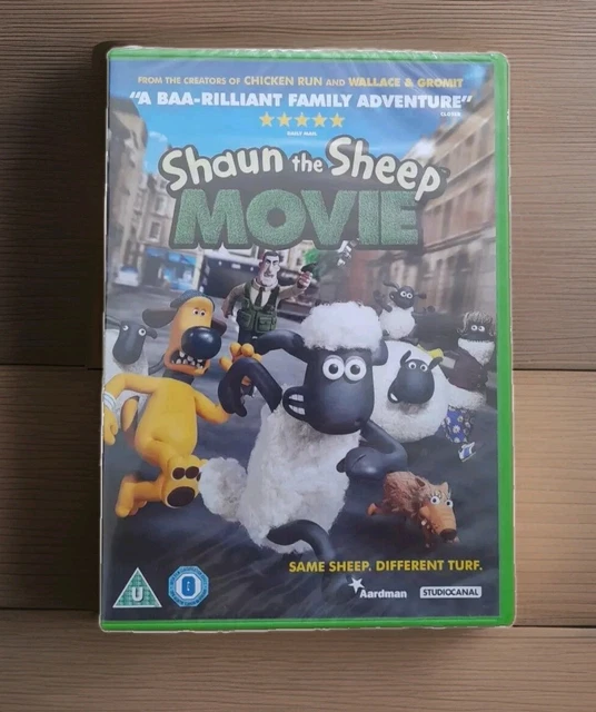 SHAUN THE SHEEP The Movie DVD - 2015 Animated Comedy Adventure - New ...