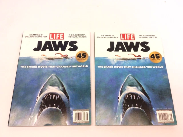 LIFE MAGAZINE JAWS Shark Movie Changed the World Magazines Special ED ...