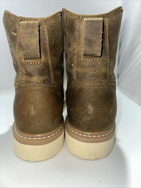 JUSTIN MEN'S OW709 Maxwell 6" Steel Toe Lace Up Work Boot Size 8.5 D ...