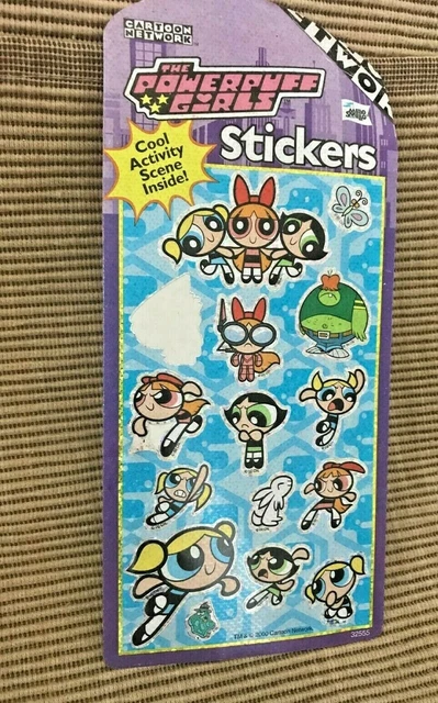 MELLO SMELLO 2000 Cartoon Network PowerPuff Girls Stickers Sheet ...