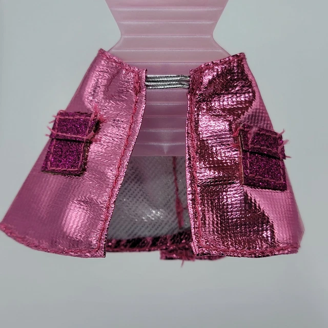 LOL SURPRISE OMG BIG DOLL Clothes KITTY K QUEEN Shiny Pink Metallic ...