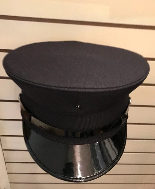 FIREFIGHTER OFFICER'S Bell Crown Dress Cap *size* 7 ” Navy Keystone ...