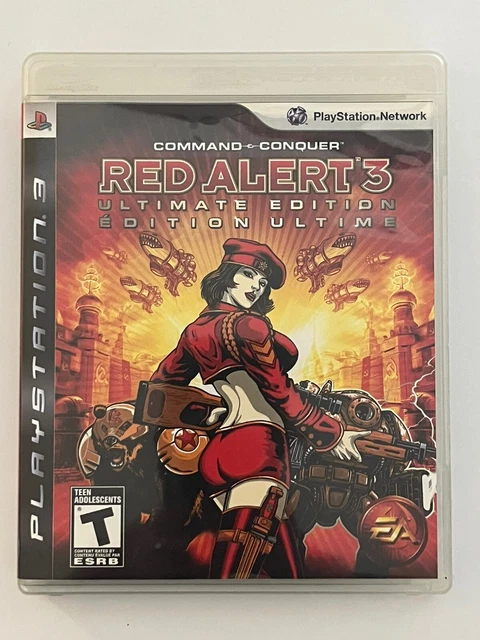 COMMAND & CONQUER: Red Alert 3 Ultimate Edition Playstation 3 PS3 CIB ...