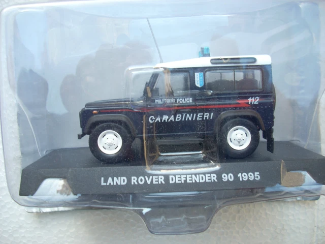 LAND ROVER DEFENDER 90 1995 Carabinieri Police Military Scale 1 \ 43 £7 ...