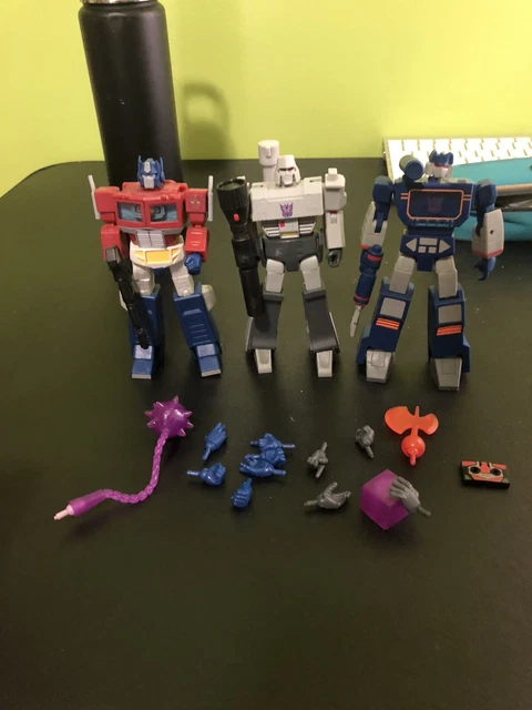 TRANSFORMERS RED OPTIMUS prime megatron soundwave £31.38 - PicClick UK