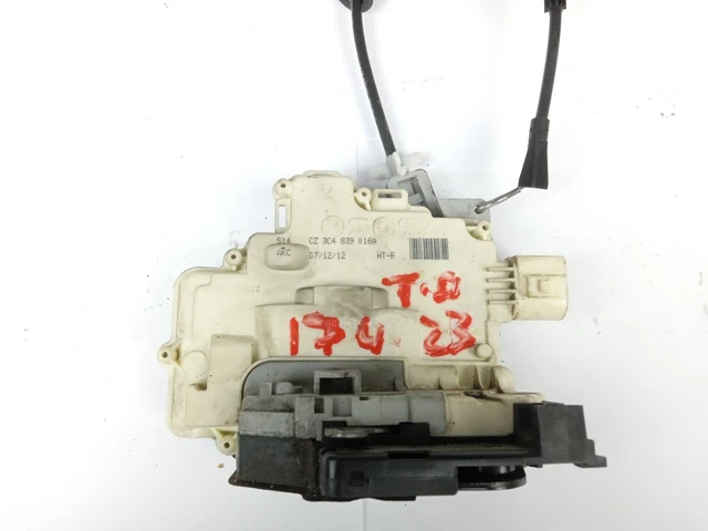 3C4839016A REAR RIGHT Door Lock / 1089833 For Volkswagen Passat Lim ...