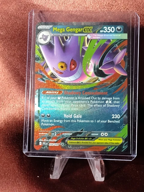 MEGA GENGAR EX 056/094 Phantasmal Flames Stage 2 Pokemon Cards Mint ...