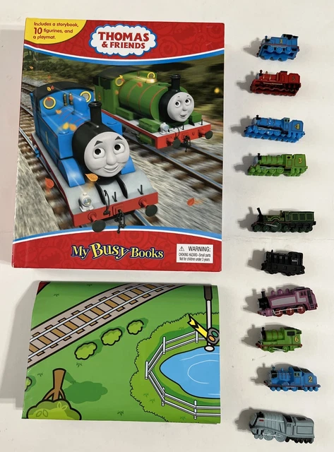 THOMAS & FRIENDS: My Busy Book with Storybook, 10 Figurines, and ...