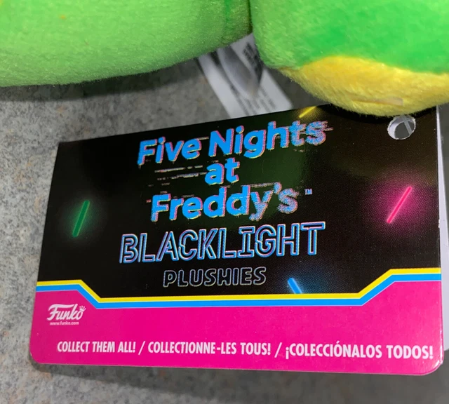 FUNKO {FNAF} FIVE Nights At Freddy’s Blacklight GREEN FOXY Plüsch EUR ...