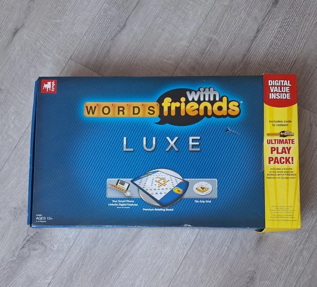 BOARD GAME WORDS With Friends Deluxe Edition Unopened Family Game By ...