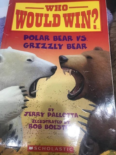 WHO WOULD WIN? Polar Bear vs. Grizzly Bear Paperback by Jerry Pallotta ...