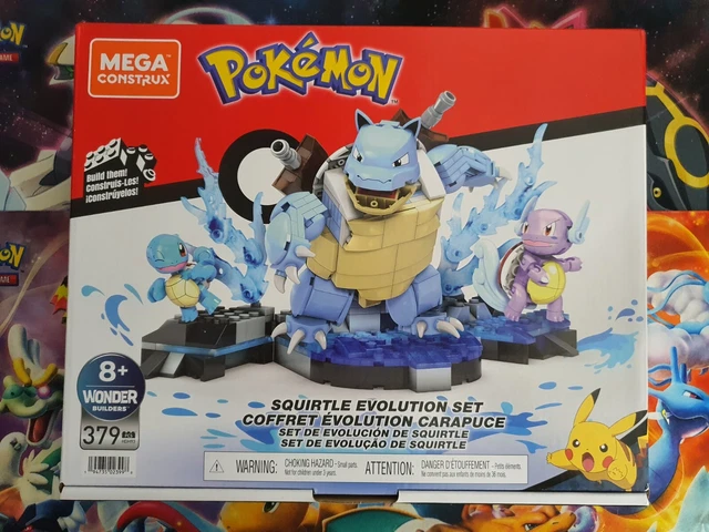 MEGA CONSTRUX POKÉMON Squirtle Evolution Set Wonder Builders EUR 36,40 ...