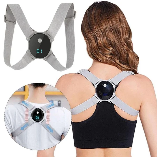 NYLON BELT SMART Sensor Orthosis Vibration Reminder Correction Belt ...