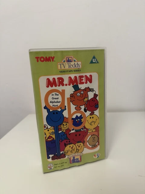 MR. MEN IN The Great Alphabet Hunt - PAL VHS Video Tape £9.99 - PicClick UK