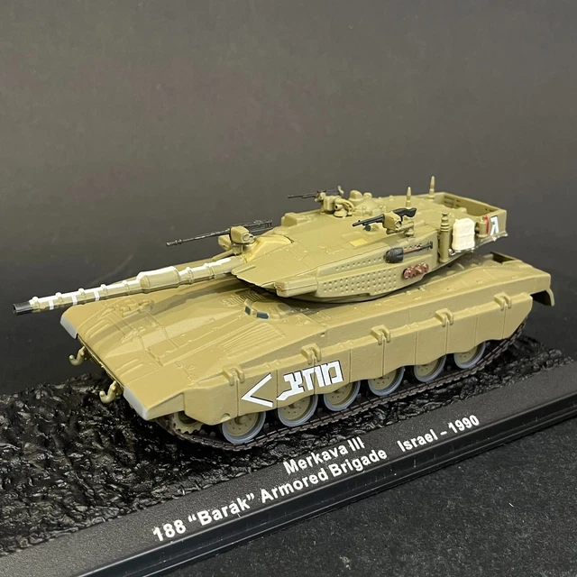 CHAR MERKAVA 3, 188 "Barak" Armored Brigade - Israel - 1990 (Altaya ...