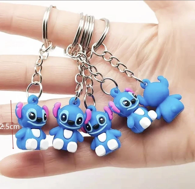 5 X MINI Stitch Keyring Keychain Bag Purse Charm Cute Disney Lilo ...