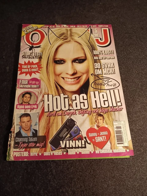 OKEJ - swedish magazine 2007 - Avril Lavigne Guns n roses Gwen Stefani ...