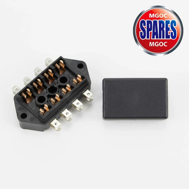 CLASSIC MINI TRIUMPH TR5 Lotus 4-Line Fuse Box with Lid - RTC440A £9.95 ...