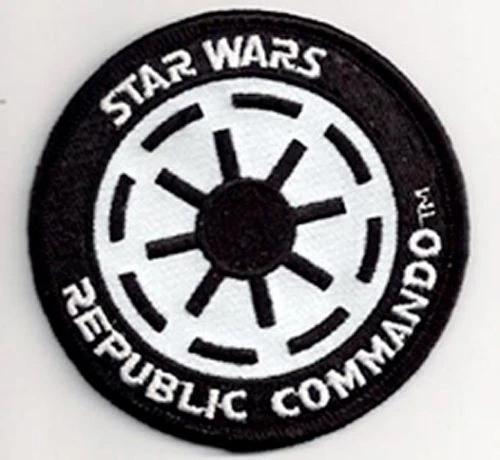 STAR WARS REPUBLIC Commando COG Logo 3" Uniform Patch-USA Mailed (SWPA ...