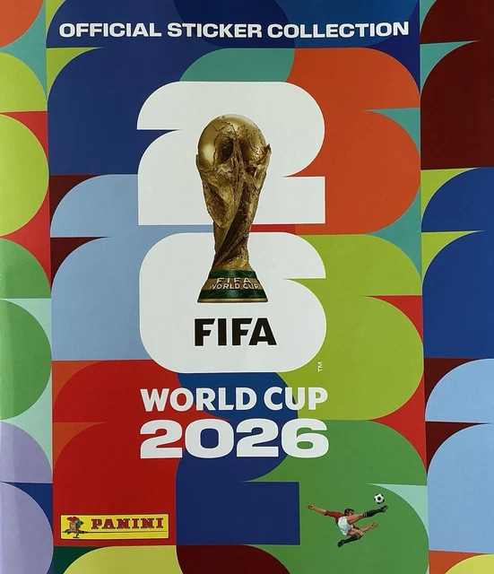 PANINI FIFA WORLD Cup 2026 Official Sticker Book And 6 Stickers New £2. ...