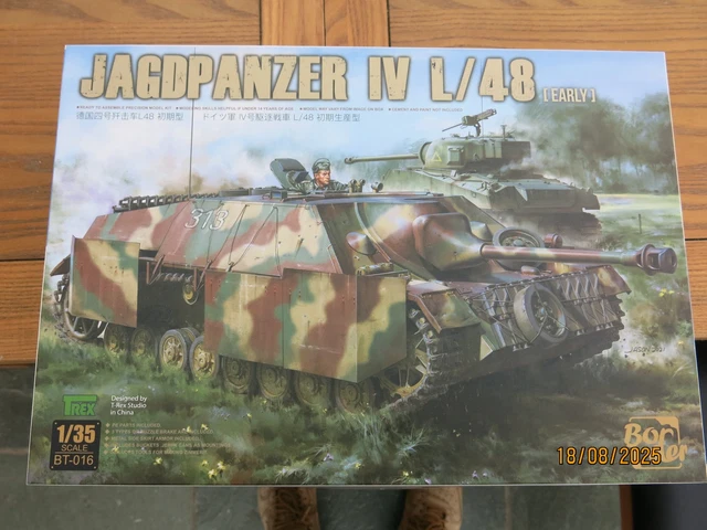 BORDER MODELS 1:35 Jagdpanzer IV L/48 Military Model Kit BT-016 £36.04 ...