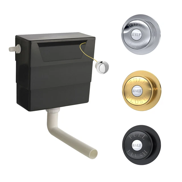 NUIE CONCEALED CISTERN & Dual Flush Push Button Universal Access ...
