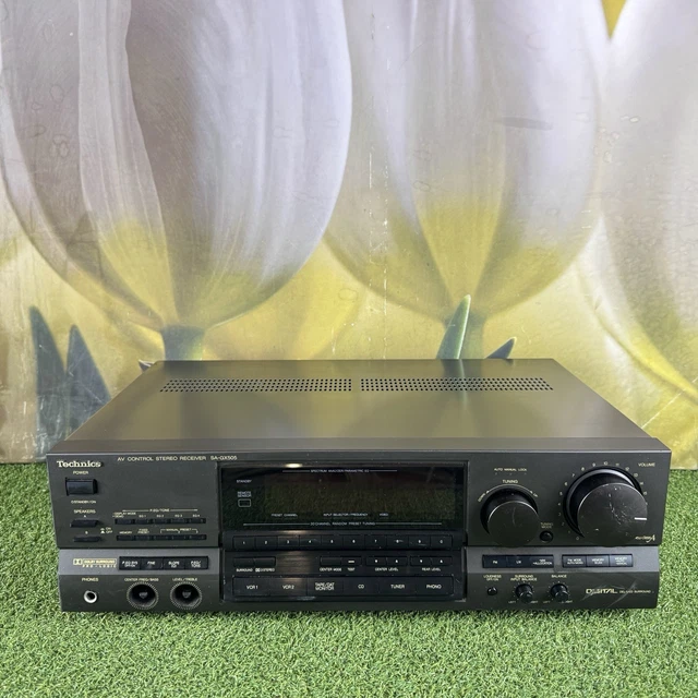 TECHNICS SA-GX505 STEREO Control Receiver Amplifier Phono Stage EQ ...