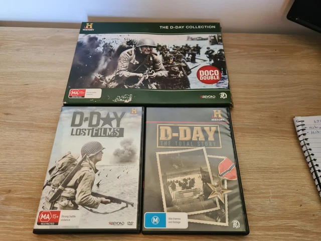 HISTORY CHANNEL THE D-DAY COLLECTION: D-DAY LOST FILMS 3 disc ...