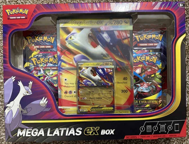 POKEMON TCG MEGA Evolution Mega Latios EX Box - Brand New & Sealed EUR ...