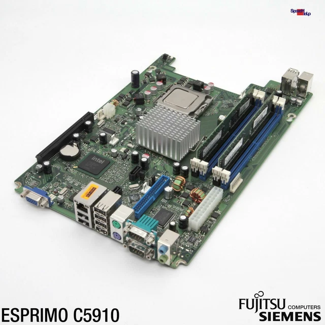 MAINBOARD MOTHERBOARD FUJITSU Siemens Esprimo C5910 D2364 Cpu 2Gb ...