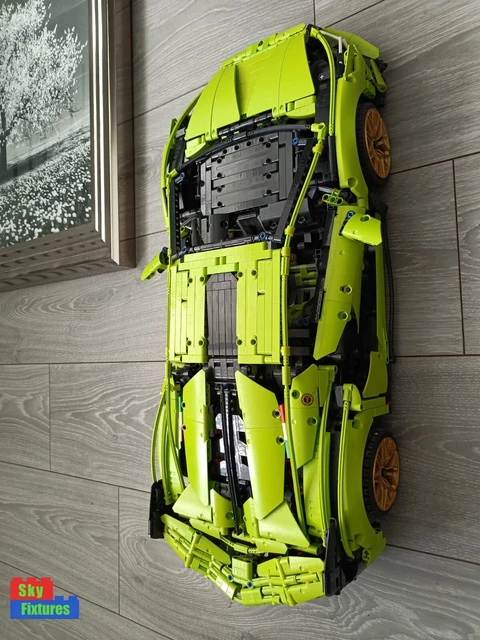 WALL MOUNT FOR LEGO Technic Lamborghini Sian FKP 37 42115 STAINLESS ...