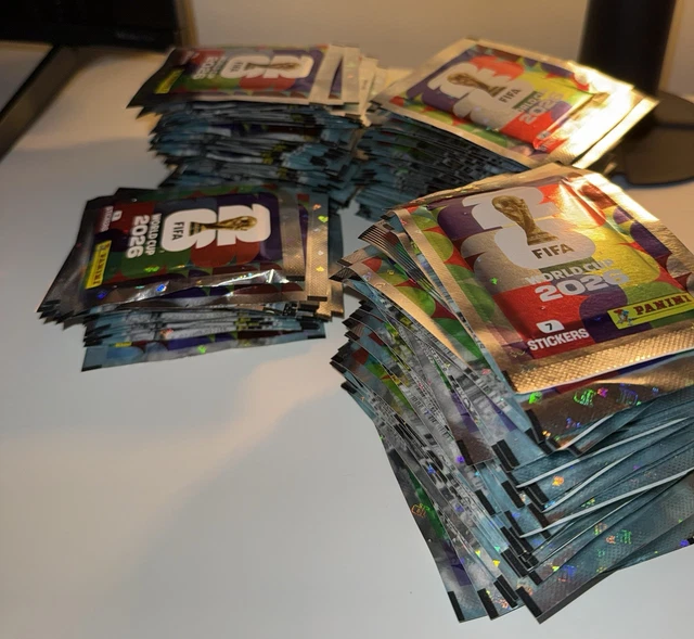 PANINI FIFA WORLD Cup 2026 Sticker Bundle X174 Packs Sealed Brand New ...