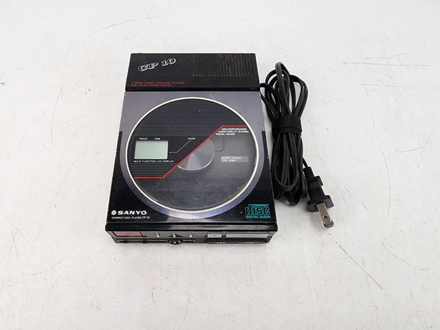 VINTAGE RARE SANYO CP-10 CD Player Compact Disc Tested $149.95 - PicClick