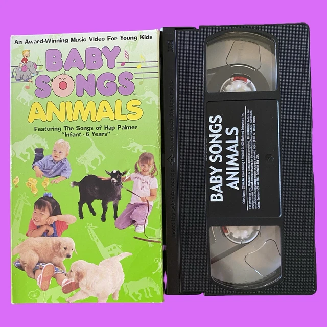BABY SONGS - Animals VHS 2000. Children’s Sing-a-long. Free Shipping! £ ...