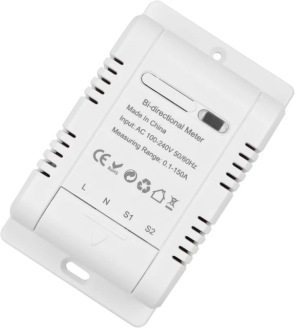 SMART METER ENERGY Monitor Bi-Directional Detection Wifi Power Monitors ...