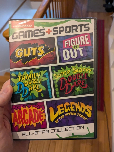 NICKELODEON GAS GAMES and + Sports All-Star Collection DVD Guts SEALED ...