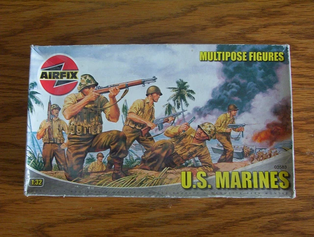 AIRFIX 1/32 SCALE U.S. Marines model kit. [untouched] £8.49 - PicClick UK