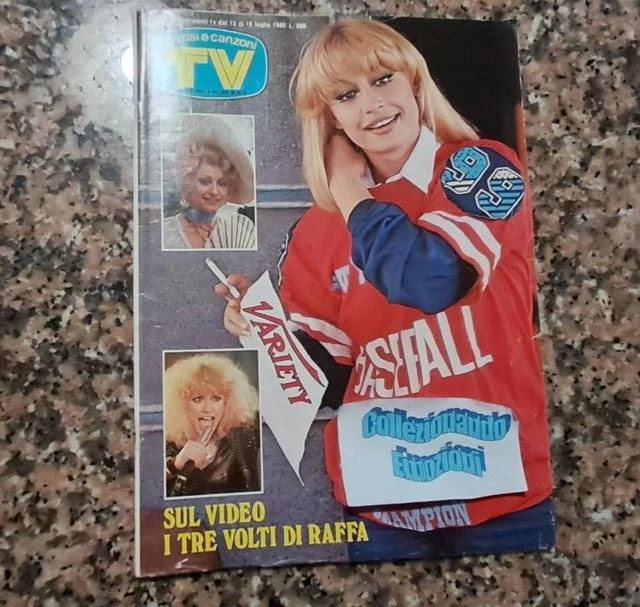 Tv Sorrisi E Canzoni N 28 1980 Raffaella Carrà Bertè Giorgi Pozzetto