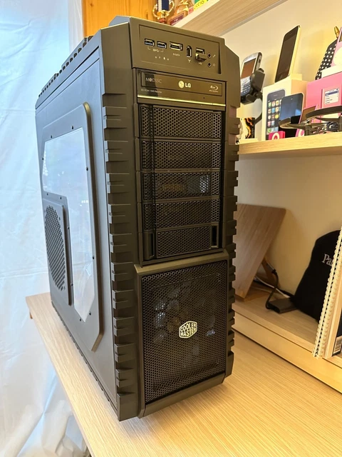COOLER MASTER CASE HAF-X Full Tower ATX, PC Gamer e Workstation. Con ...