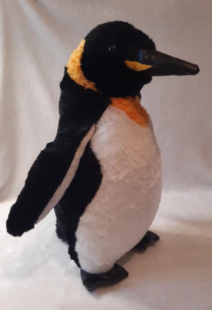 NAMCO ANIMALAND STUFF Your Own Emperor Penguin 14" Tall Plush Toy 2006 ...