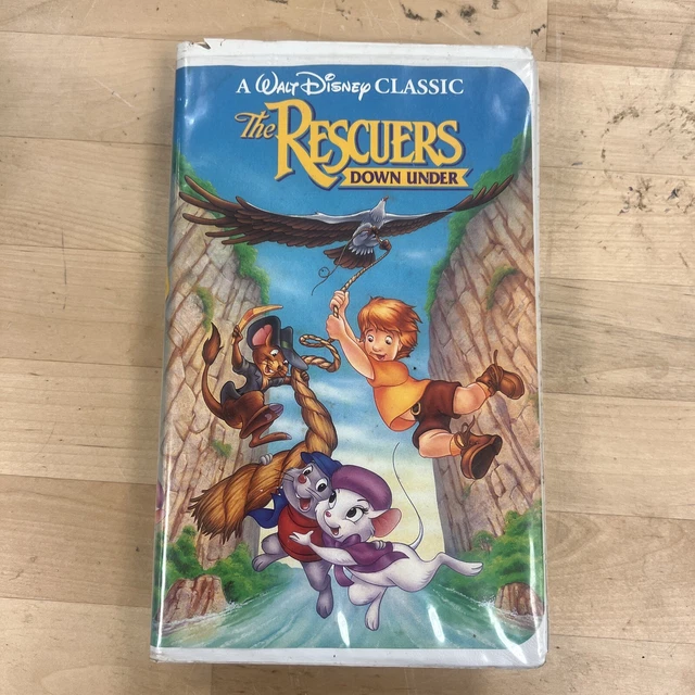THE RESCUERS DOWN Under (VHS, 1991) £4.63 - PicClick UK